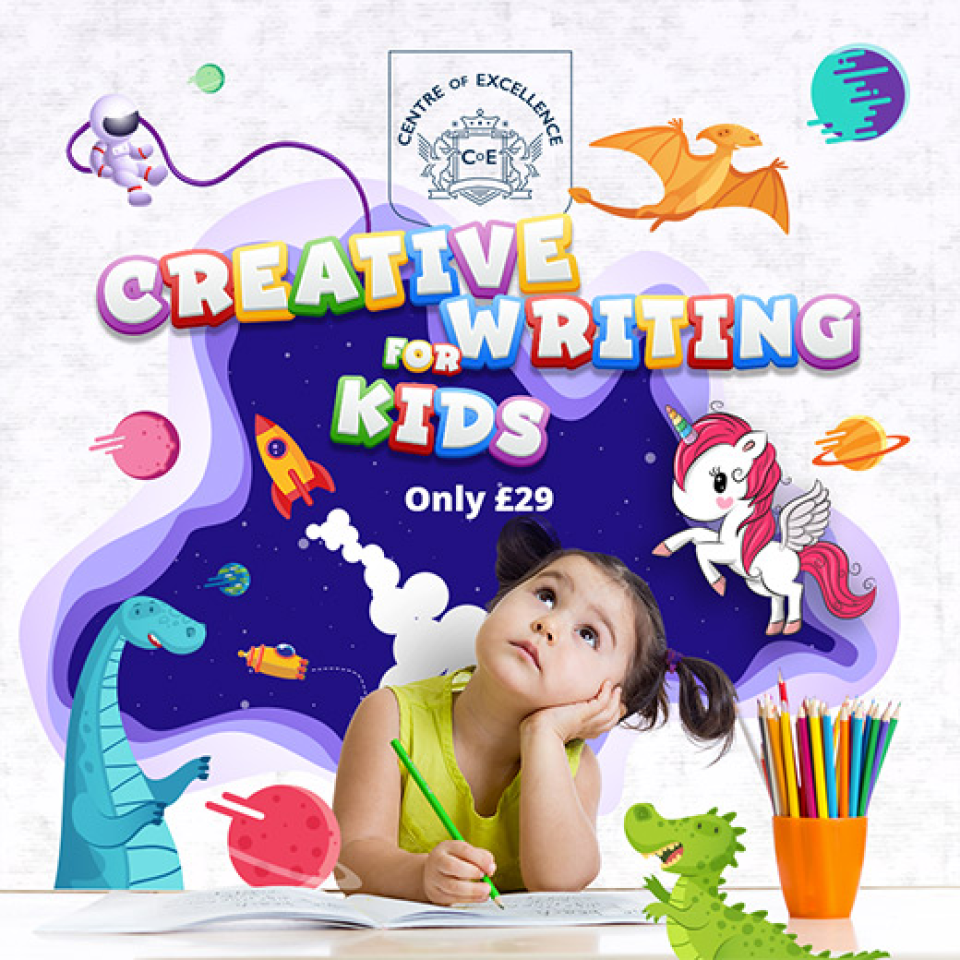Creative Writing for Kids Course - Centre Of Excellence