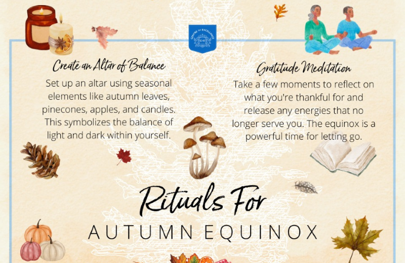 What is the Autumn Equinox? Rituals and Reflection - Centre of Excellence